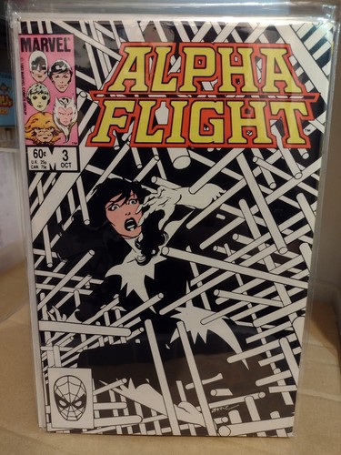 Alpha Flight #3 (1983, Marvel) New Warehouse Inventory in VG/VF ...