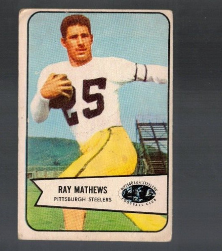 Ray Mathews 1954 Bowman #1 | eBay