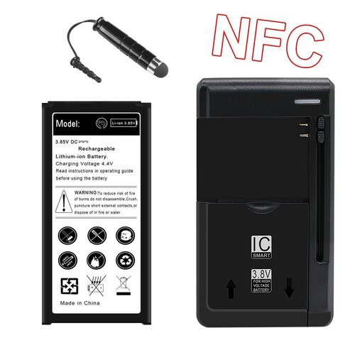High Power 6820mAh NFC Battery Home Charger Stylus for Samsung Galaxy ...