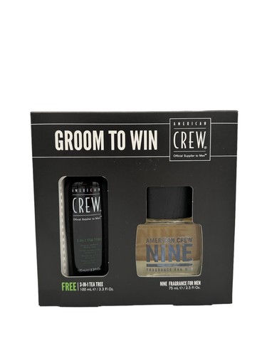 American Crew Nine Cologne Fragrance 2.5 Oz & 3-in 1 Tea Tree 3.3 Oz | eBay