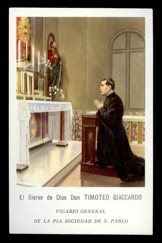 santino-holy card B. TIMOTEO GIACCARDO | eBay