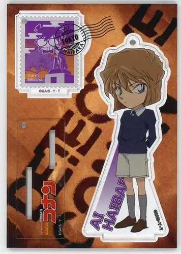 KEYCHAIN MASCOT CHARACTER HAIBARA AI TOKYO LOCAL CONAN ACRYLIC STAND ...