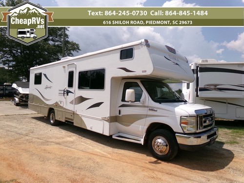 No Reserve Used Class C RV Slide 31ft Motorhome short needs furniture ...