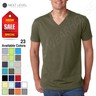Next Level Premium Men's V-Neck T-Shirt Ultra Soft Basic Plain V Neck ...