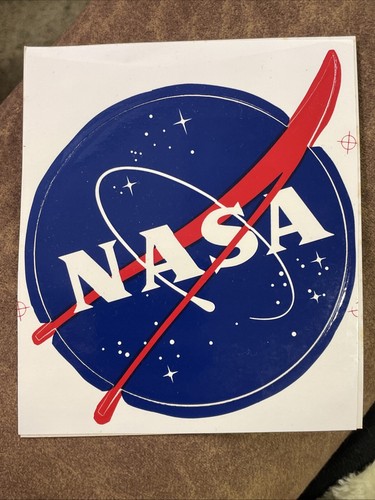 NASA Original Space "Meatball" Vinyl Glossy Decal/Sticker 5” | eBay