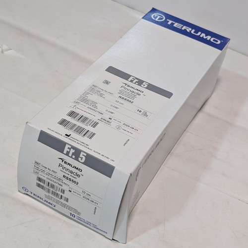 Lot of 7 Terumo RSS502 Pinnacle Introducer Sheath, Expires 2026-08-01 ...