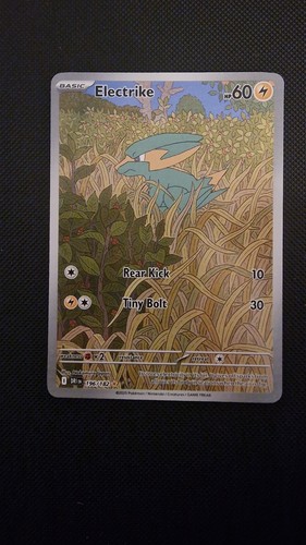 Electrike 196/182 Dri Pokemon Destined Rivals Trading Card Illustration ...