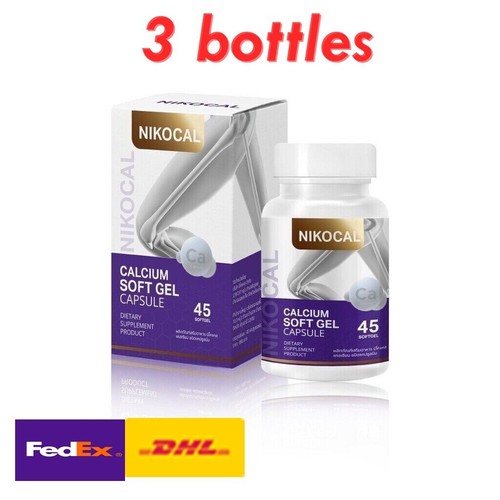 NIKOCAL Calcium Supplement Increase Height Nourish Bone Vitamin 1,500 ...