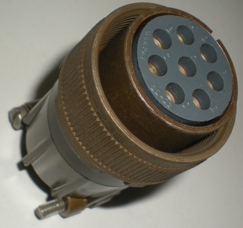 ELECTRICAL MULTI 8 PIN CONNECTOR MS3106E22-23S CANNON SOCKET CIRCULAR ...