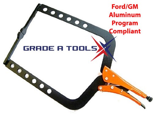 Grip-On GR13420 20" Long Reach C-Clamp Locking Pliers-Steel-10-3/4 ...