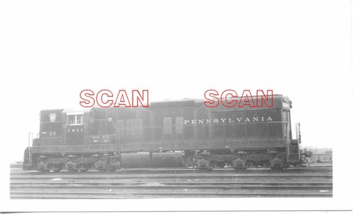 1F631 RP 1958 PENNSYLVANIA RAILROAD LOCO #7611 ENOLA PA | eBay