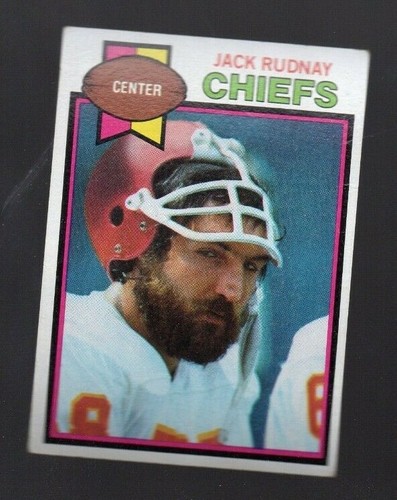 1979 TOPPS JACK RUDNAY #304 KANSAS CITY CHIEFS | eBay