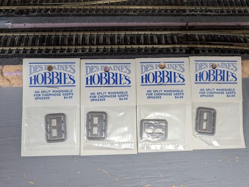 MS Mixed Lot (4) Des Plaines Hobbies Split Window Kits for Chopnose ...