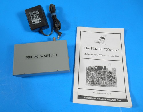 New Jersey QRP PSK-80 Warbler PSK31 Transceiver and Manual | eBay
