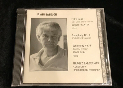 Entre Nous by Harold Farberman (CD, 1995) Irwin Bazelon New/sealed ...