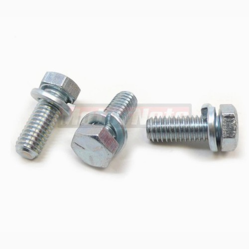 3/8"-16 Crank Pulley Bolt Kit (Set of 3) For Ford SBF 289 302 351W BBF ...