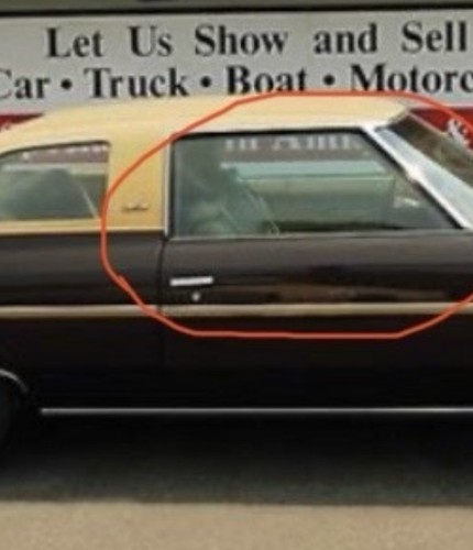 1974 1975 1976 Caprice Impala 2 Door Glass House Passenger Window Glass ...
