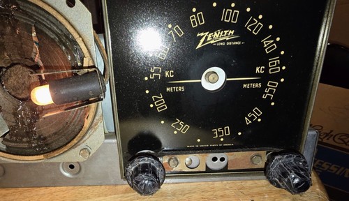 Vintage Zenith Radio 26-286 For Parts Or Repair | eBay