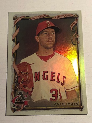 2023 Topps Allen & Ginter Silver Portrait Tyler Anderson Angels 208 | eBay