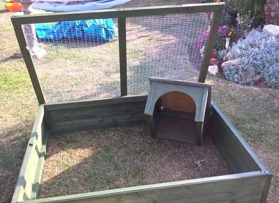 Small Animal Wooden Runs for sale | eBay UK