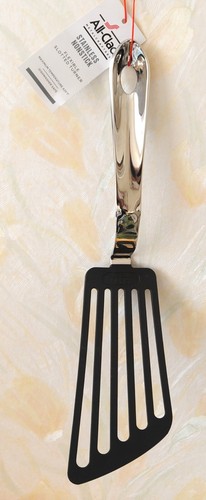 ALL-CLAD Utensils 18/10 stainless nonstick FLEXIBLE SLOTTED TURNER ...
