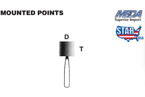 W227* MOUNTED POINT (SET OF 6) ITEM NUMBER 510-227 | eBay