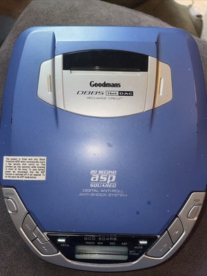Goodmans Portable Cd Player for sale | eBay