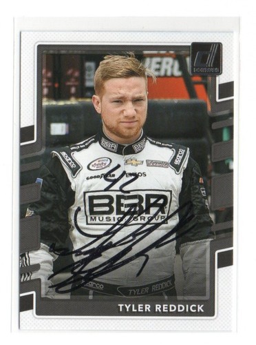 TYLER REDDICK 2018 PANINI DONRUSS NASCAR RACING IP/TTM AUTOGRAPH AUTO ...