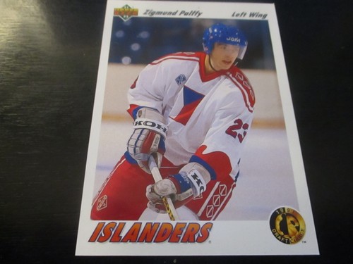 zigmund palffy (new york islanders - lw) 1991/92 upper deck ROOKIE #71 ...