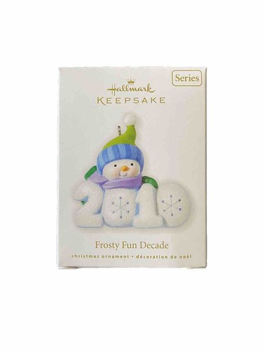 Hallmark Keepsake Christmas Tree Ornament Frosty Fun Decade #1 Series ...