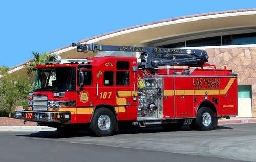 Las Vegas, NV 2014 Pierce Quantum pumper snozzle - fire apparatus photo ...