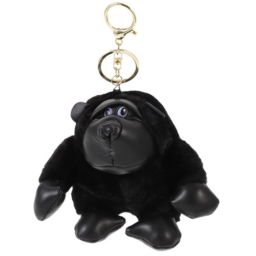 Car Key Chain Student Gorilla Ornament Stuffed Animal Keychain ...