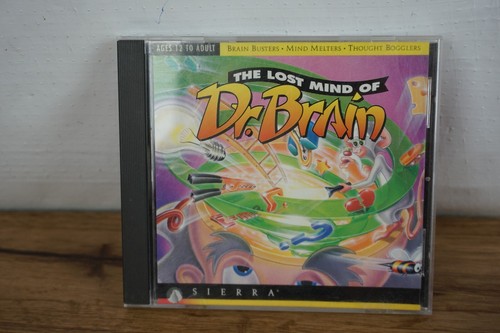 The Lost Mind of Dr. Brain by Sierra PC CD-ROM Puzzle Game Ages 12 ...