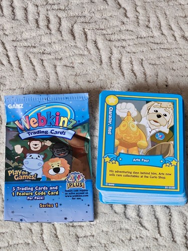 Webkinz Trading Cards Play the Games Series 1 U-Pick | eBay