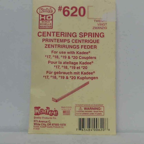 Kadee Couplers: #620 HO Scale Centering Spring for NEM 362 Couplers | eBay