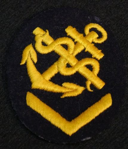 Original WWII German Marine Kriegsmarine Trade Patch Senior Clerical ...