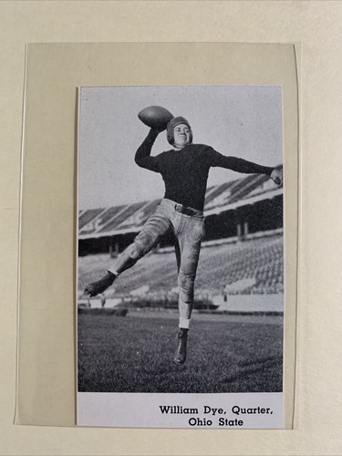 William Bill Dye Ohio State Buckeyes 1936 SP Football Panel | eBay