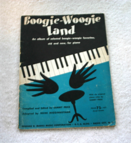 Boogie Woogie Land, Sammy price, 1944, Piano Music Book | eBay