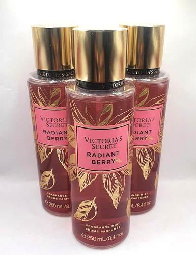 VICTORIA'S SECRET RADIANT BERRY BODY MIST 8.4 FL OZ (SET OF 3) | eBay