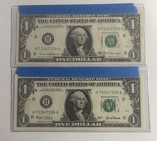 Matching Serial Number Note | eBay