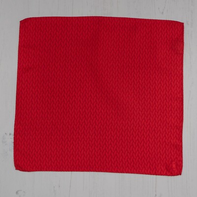 Red Pocket Square Handkerchiefs for Men for sale | eBay