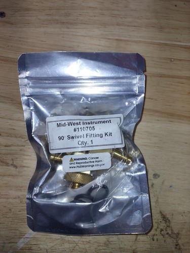 Midwest Instrument 110705 Test Cock Adapter Kit Backflow Testing ...