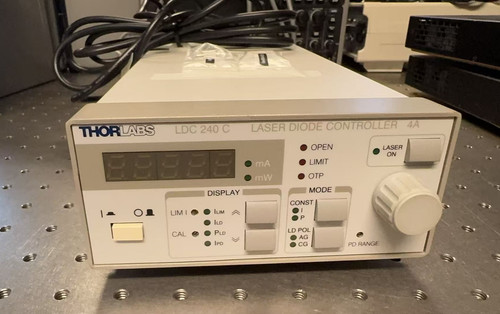 Thorlabs LDC240C Benchtop Laser Diode Controller, +/- 4A | eBay