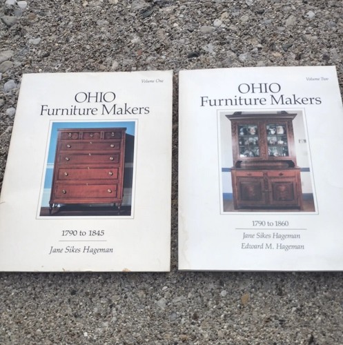 Ohio Furniture Makers Volume 1 + 2 Jane Sikes Hageman 1790 - 1845 ...