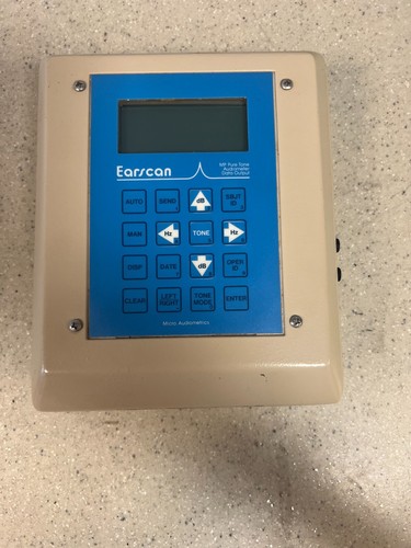 Micro Audiometrics ES-AM Earscan MP Pure Tone Audiometer for Parts or ...