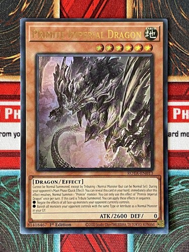 Primite Imperial Dragon | ROTA-EN013 | UR | 1st Ed | Near Mint | eBay