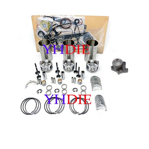 3TNE88 Engine Rebuild Kit & Oil Pump for Yanmar Engine VIO40 TB135 A7C ...