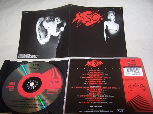 SSQ STACEY Q - Playback 1983 MEGARARE POP/Synth US NANCY MARTINEZ ...