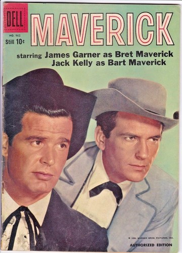 MAVERICK # 4 / FOUR COLOR # 962 (DELL) JAMES GARNER & JACK KELLY PHOTO ...