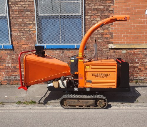 TIMBERWOLF TW150VTR TRACK CHIPPER. | eBay